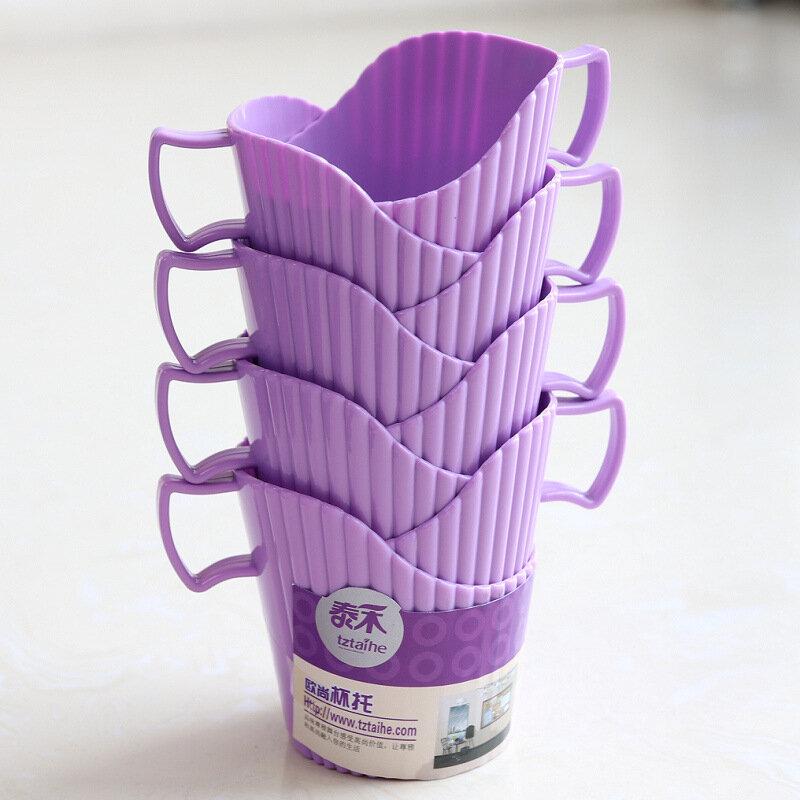 8 утолщенных одноразовых подставок для бумажных стаканчиков, антиожоговые подставки для стаканов, термоизоляционные чехлы для стаканов, подставки для бумажных стаканчиков, пластиковые подставки для чая