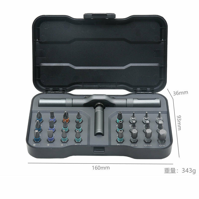 2025 Многофункциональный набор инструментов с трещоткой, комбинация сильных магнитных бит, ручная отвертка, маленькие бытовые инструменты