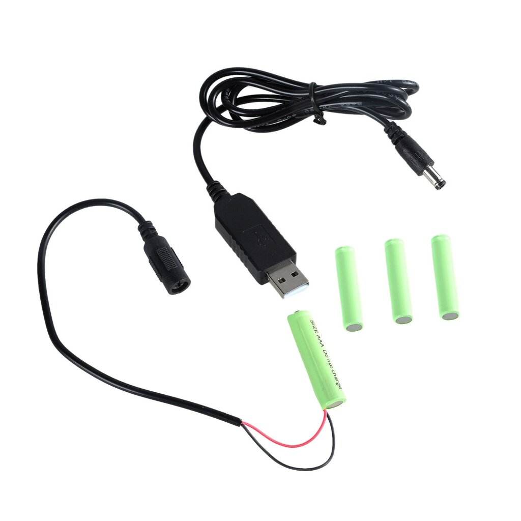 USB-адаптер питания 5 В/2 А в 6 В/3 А вместо 4xLR03