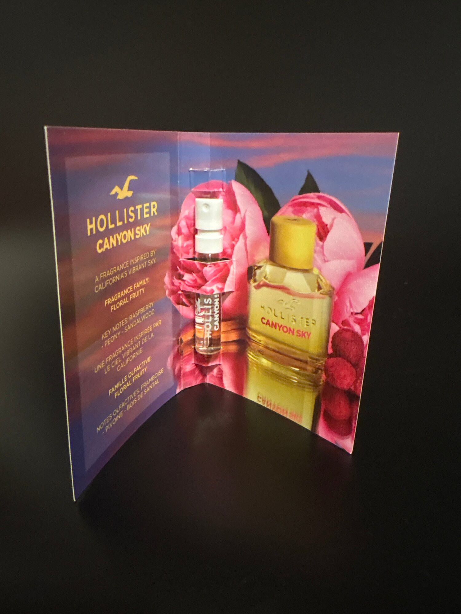 Hollister Canyon SKY женская парфюмерная вода, 2 мл пробник Vials