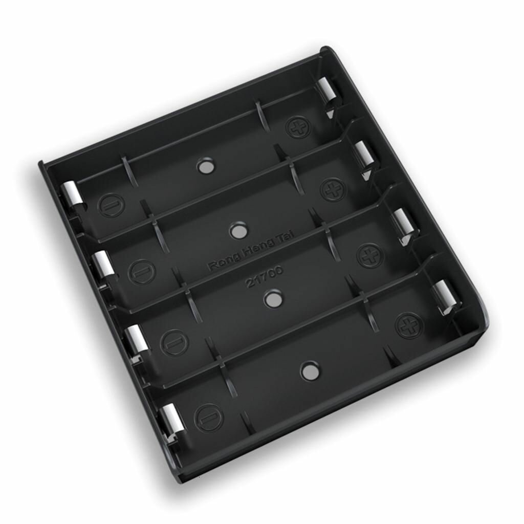 Кейс для хранения аккумуляторов 21700, 1X/2X/3X/4X, 4 узла