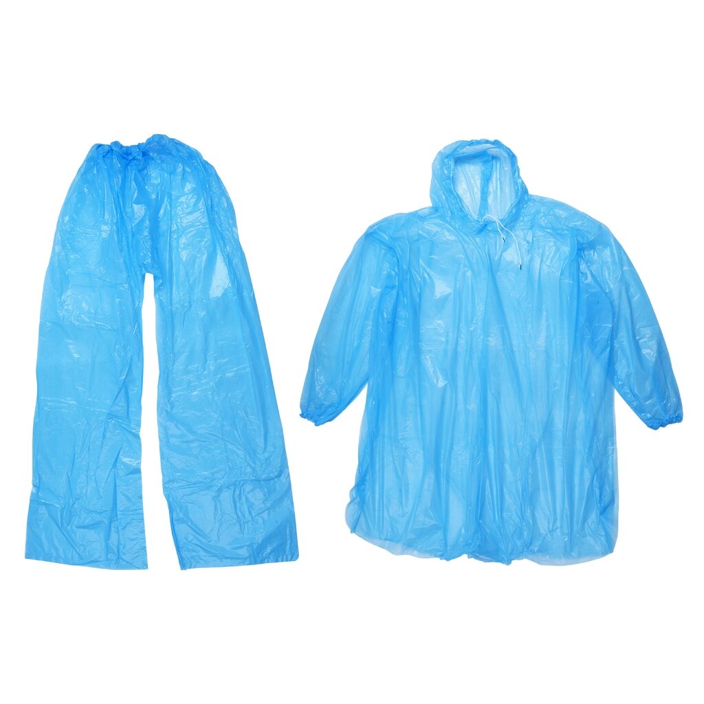 Одноразовый Дождевик Непромокаемые Брюки Непромокаемое Дождевое Пончо для Наружного Кемпинга Пешего Туризма
