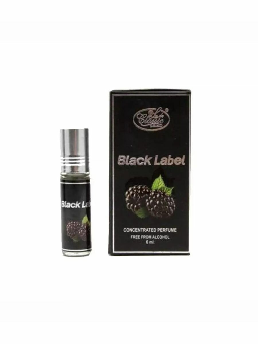 Арабские масляные духи Eжевика / Perfumes Black Label La De Classic 6 мл