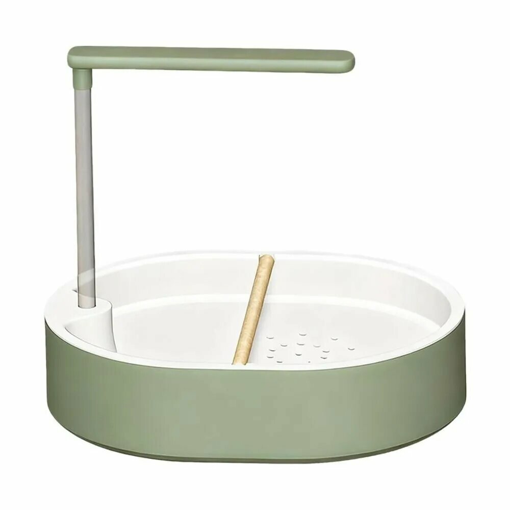 Душ для попугая-Специальное приспособление для купания домашних попугаев и птиц, Бесшумный, Регулируемая скорость потока-маленький