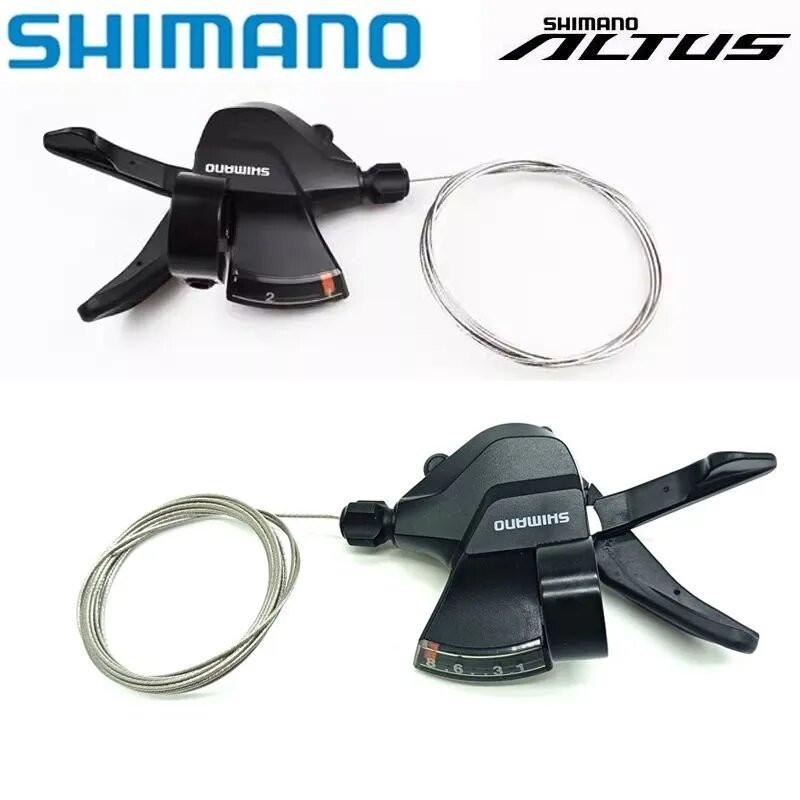Манетка Shimano Altus SL-M315-2L/SL-M315-8R 2x8 скоростей для горного, гибридного и городского велосипеда — фото 1