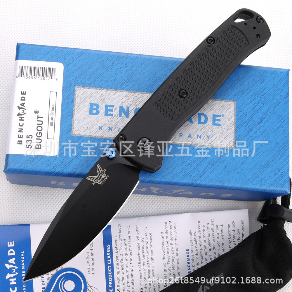 Нож Benchmade Butterfly -434.999999999% off CNC с высокой твердостью, острый BM535, складной портативный карманный нож для кемпинга на открытом воздухе