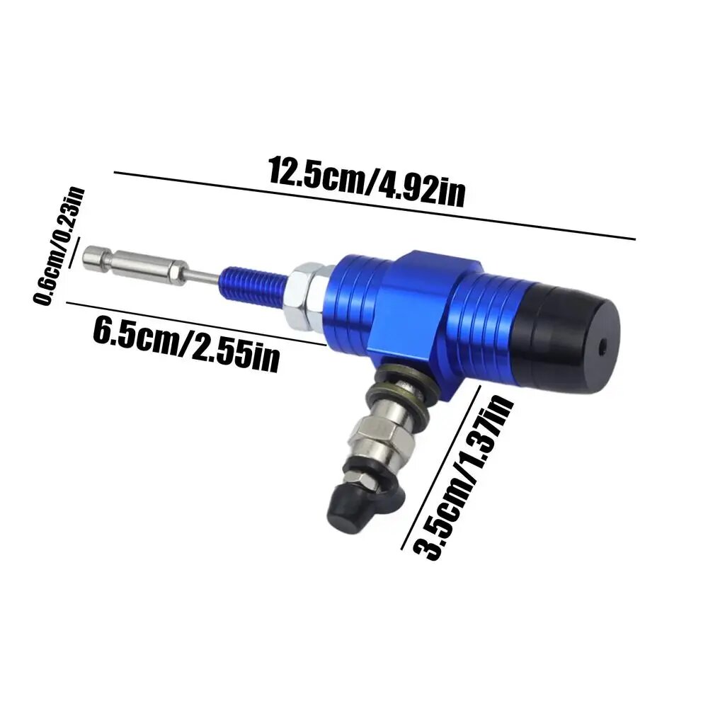 Мотоциклетный цилиндр сцепления, автомобильный комплект рабочих цилиндров сцепления для грязи, питбайка, квадроцикла, скутера, запасная часть Синий, Blue