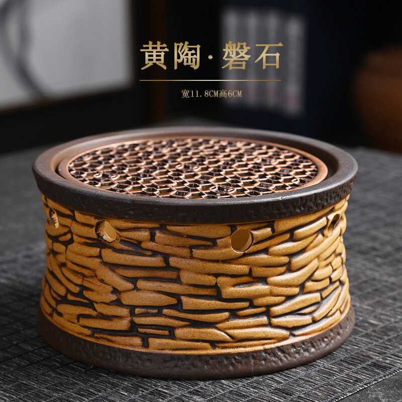 Горячая продажа китайского стиля подогревателя чая, керамическая свеча, сохранение тепла, подогреватель чая, ретро-основа для чая, постоянная температура, чайник