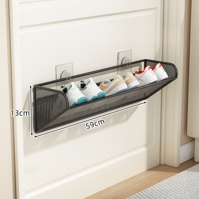 Входная обувная полка для дома, многоярусный обувной шкаф для дверного проема, решение для хранения в ванной, настенная маленькая обувная полка