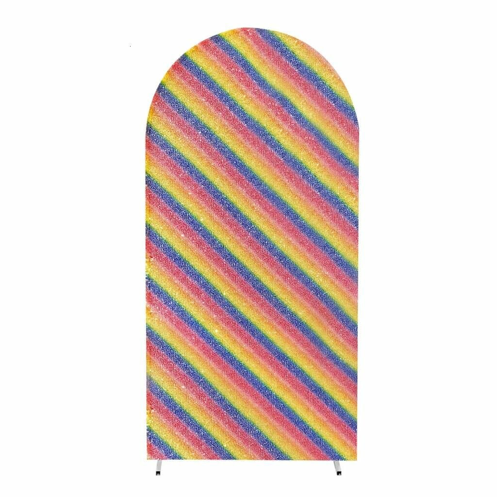 Арочный каркас для свадебного фона, цвета радуги - 6.6ft