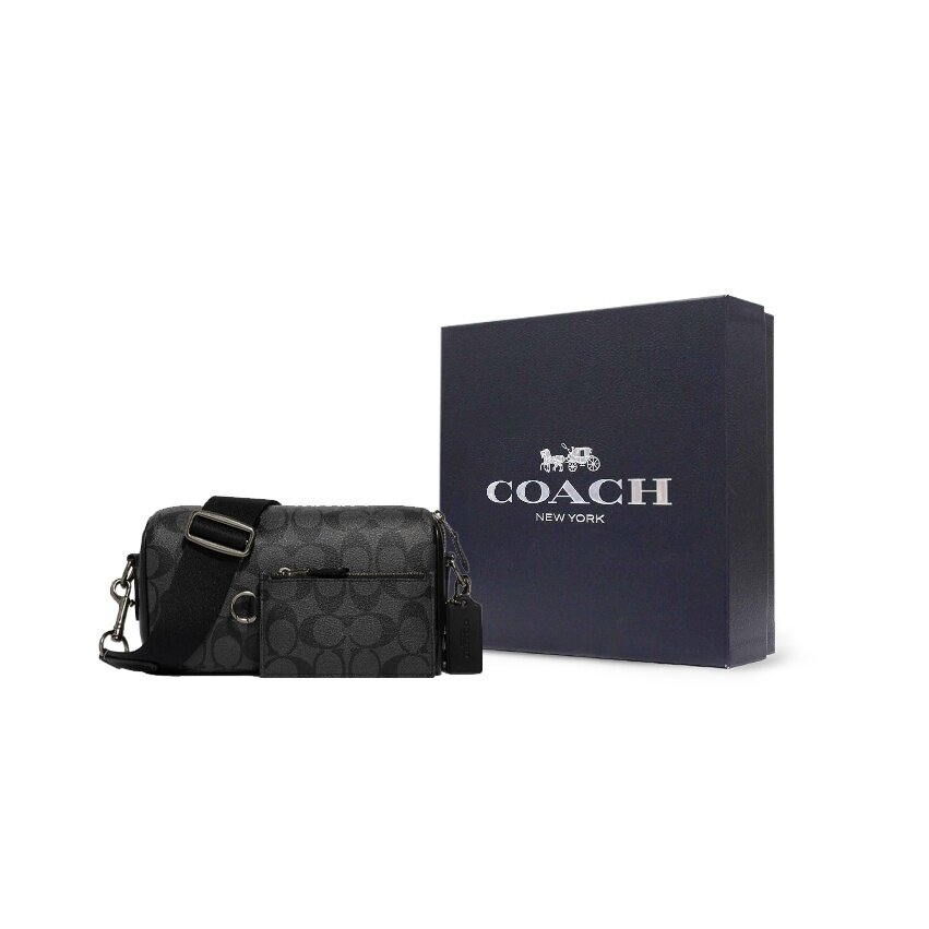 Сумка Coach, черный — фото 1