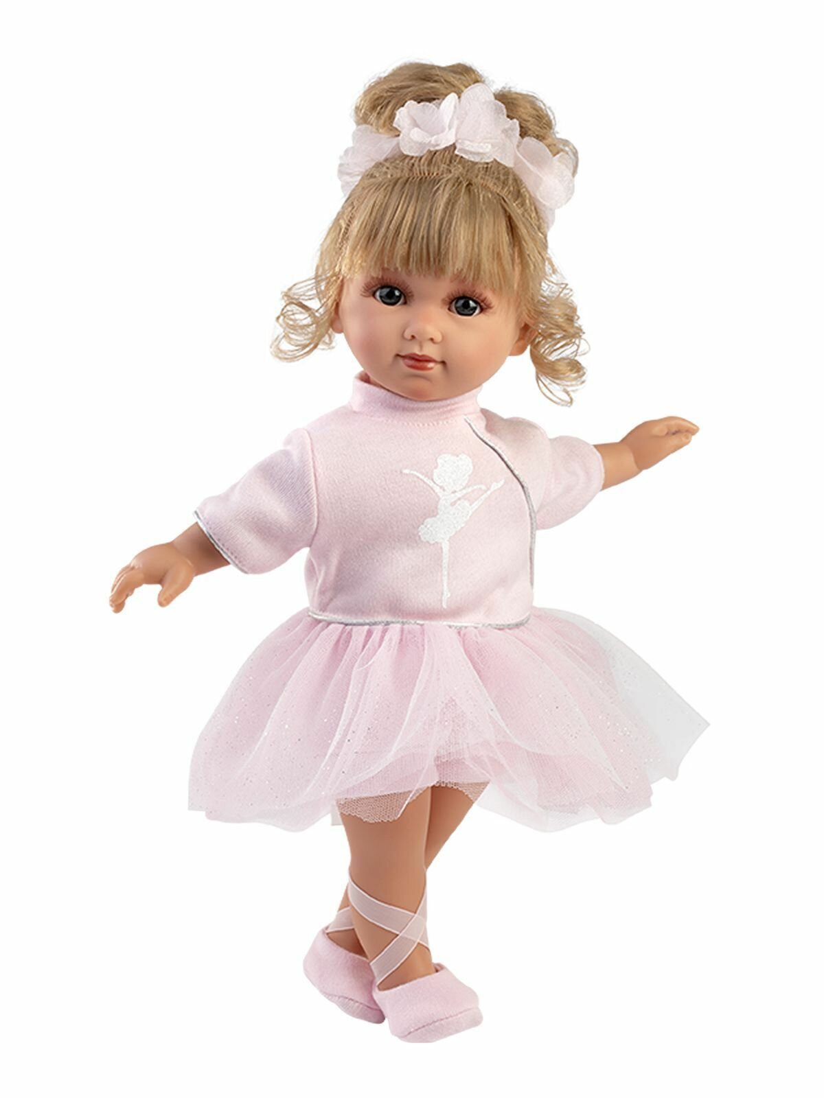 Кукла для девочки мягконабивная 35 см Елена Балет (53554)