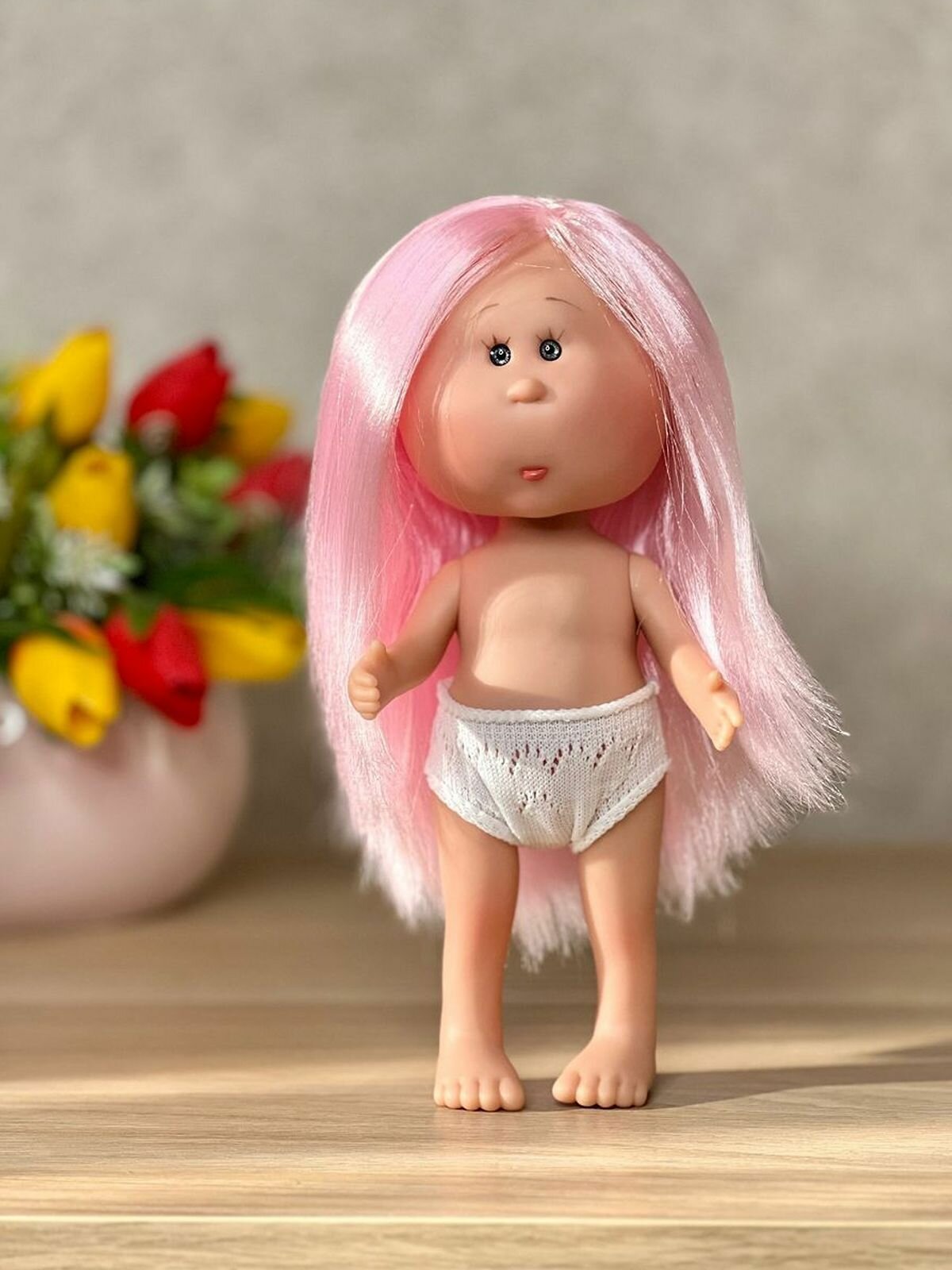 Кукла для девочки виниловая 23 см Маленькая Мия без одежды (3199W4)