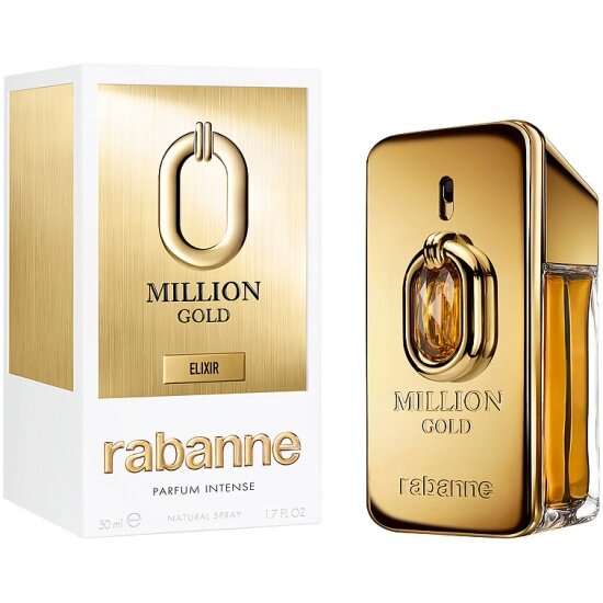 Мужская парфюмерная вода Paco Rabanne 1 Million Gold Elixir intense 50 мл