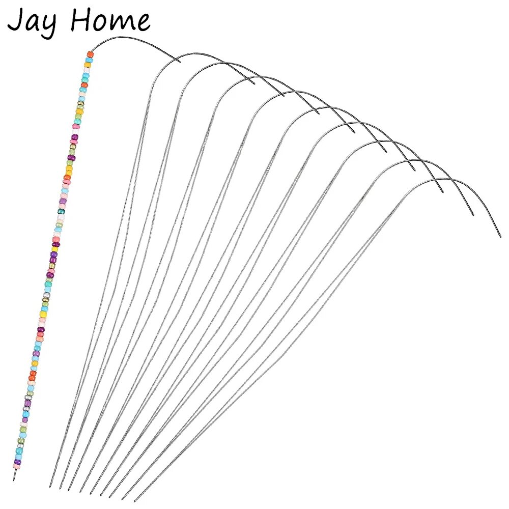 Иглы для бисера JAY HOME 5 шт, 4 дюйма, нержавеющая сталь