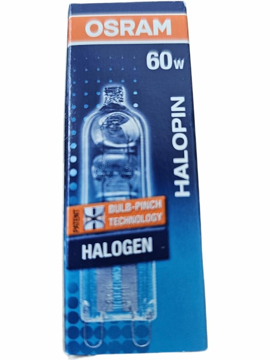 Лампа галогенная 66660 Halopin 60W 230V G9 Osram