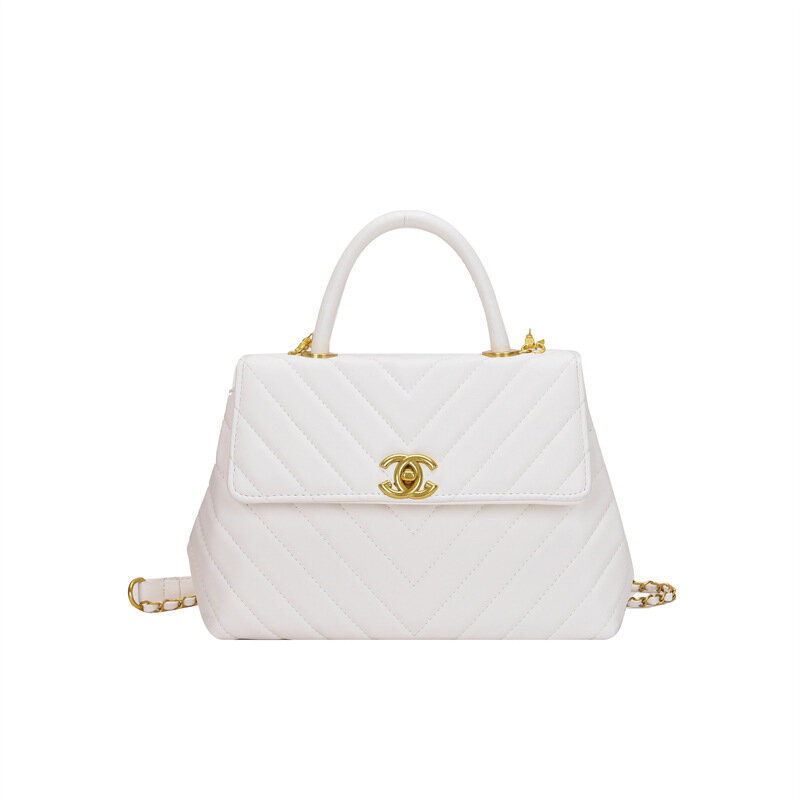 2026 Последние сумки, кросс-бордер 2025, новая мода, универсальная сумка через плечо для женщин, высококачественная сумка в стиле Chanel, стеганая сумка