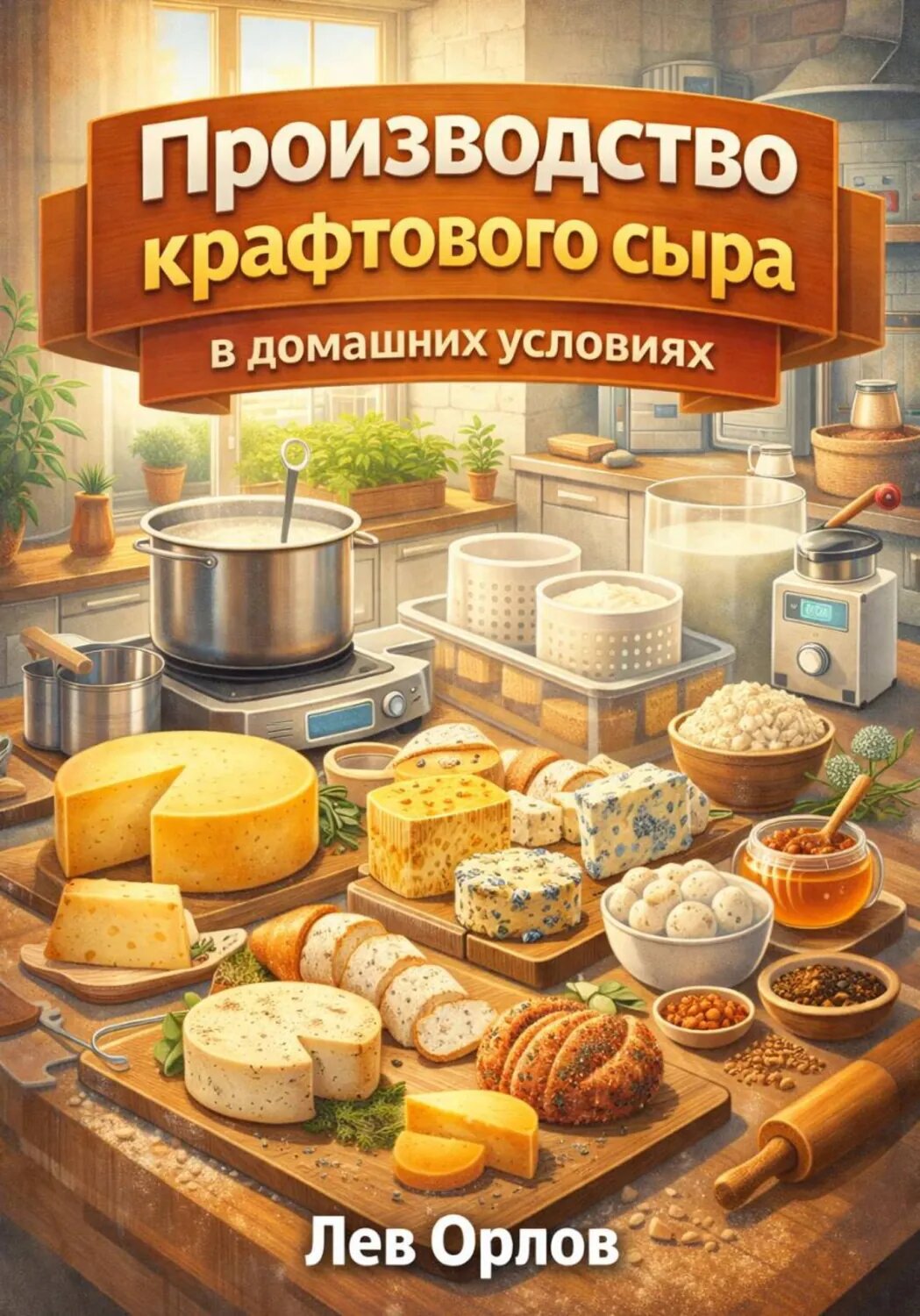 Производство крафтового сыра в домашних условиях [Цифровая книга]