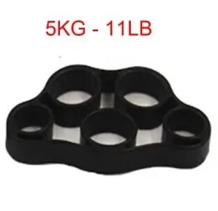 Эластичный тренажер для пальцев Черный, Black