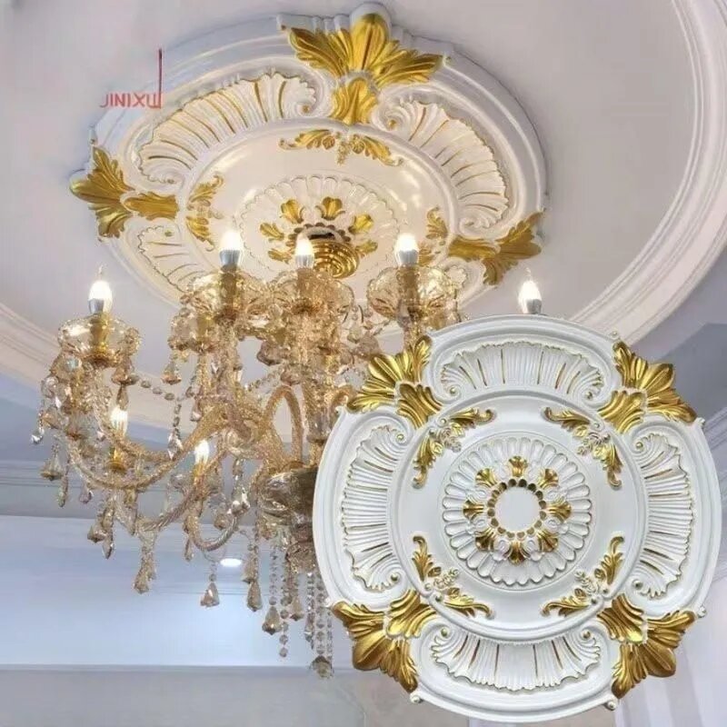 Цветной Декоративный элемент розетка потолочная