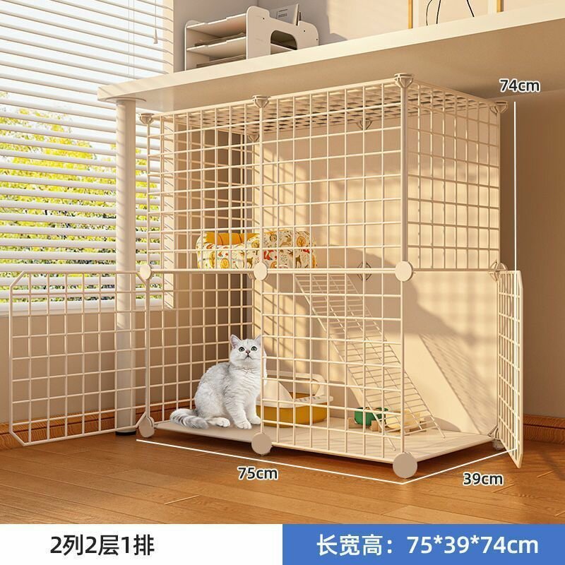 Клетка для кошек, теплая зимняя домашняя клетка с туалетом, многоуровневая вилла для кошек, extra large, свободное пространство, кошачий шкаф, дом для маленьких кошек