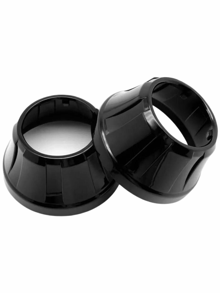 Маски бленды для линз 3.0 дюйма №11B Черные (комплект 2шт) / для установки в фары