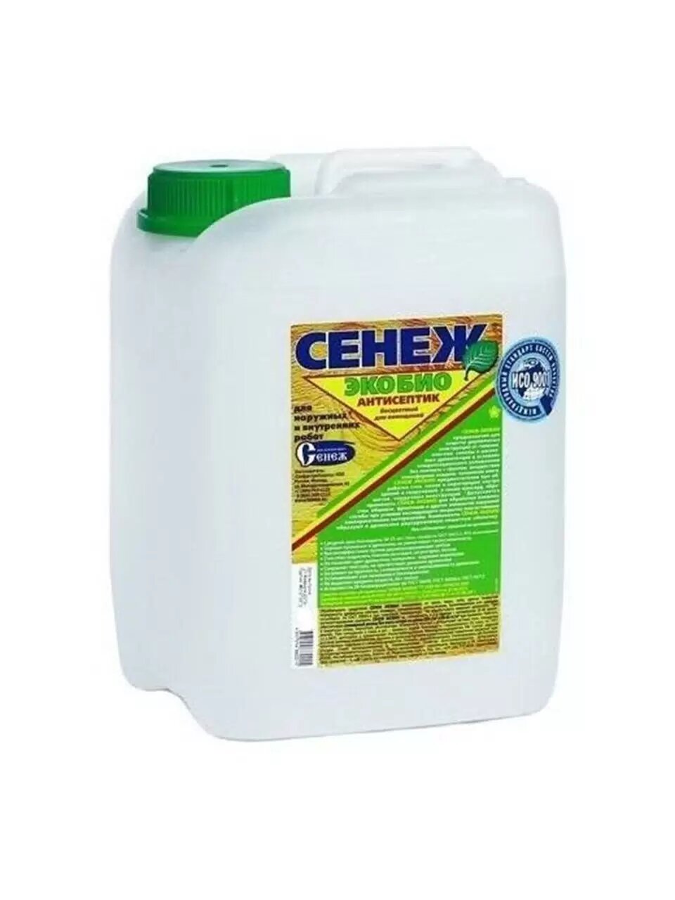 Антисептик для дерева Сенеж ЭкоБио, бесцветный, 10 кг