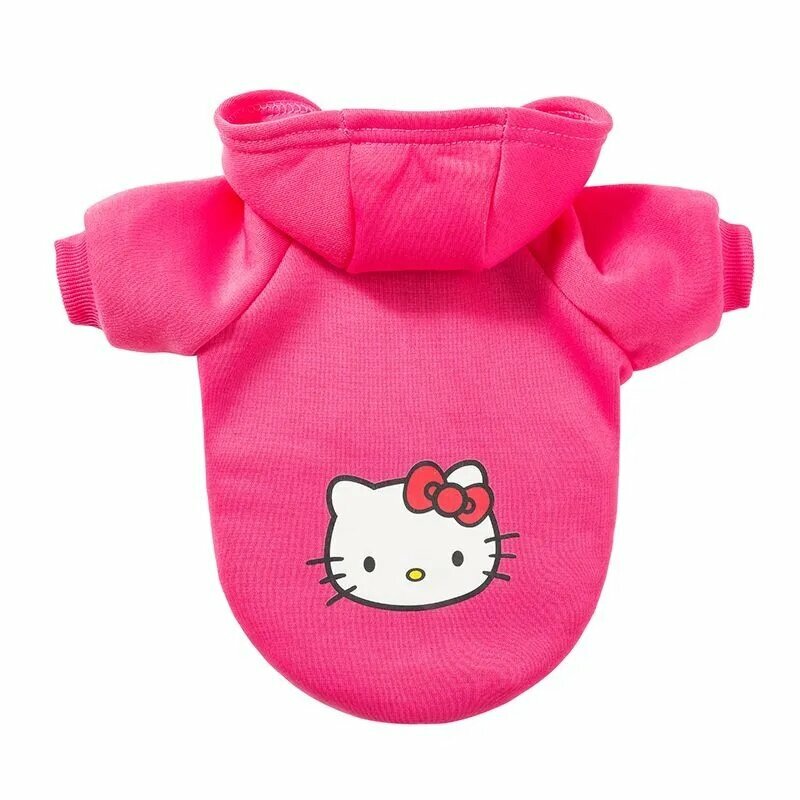 Одежда для домашних животных с героями мультфильмов, Всесезонные толстовки для собак, Пальто для маленьких собак, Чихуахуа, Йорки, Плюшевый мишка