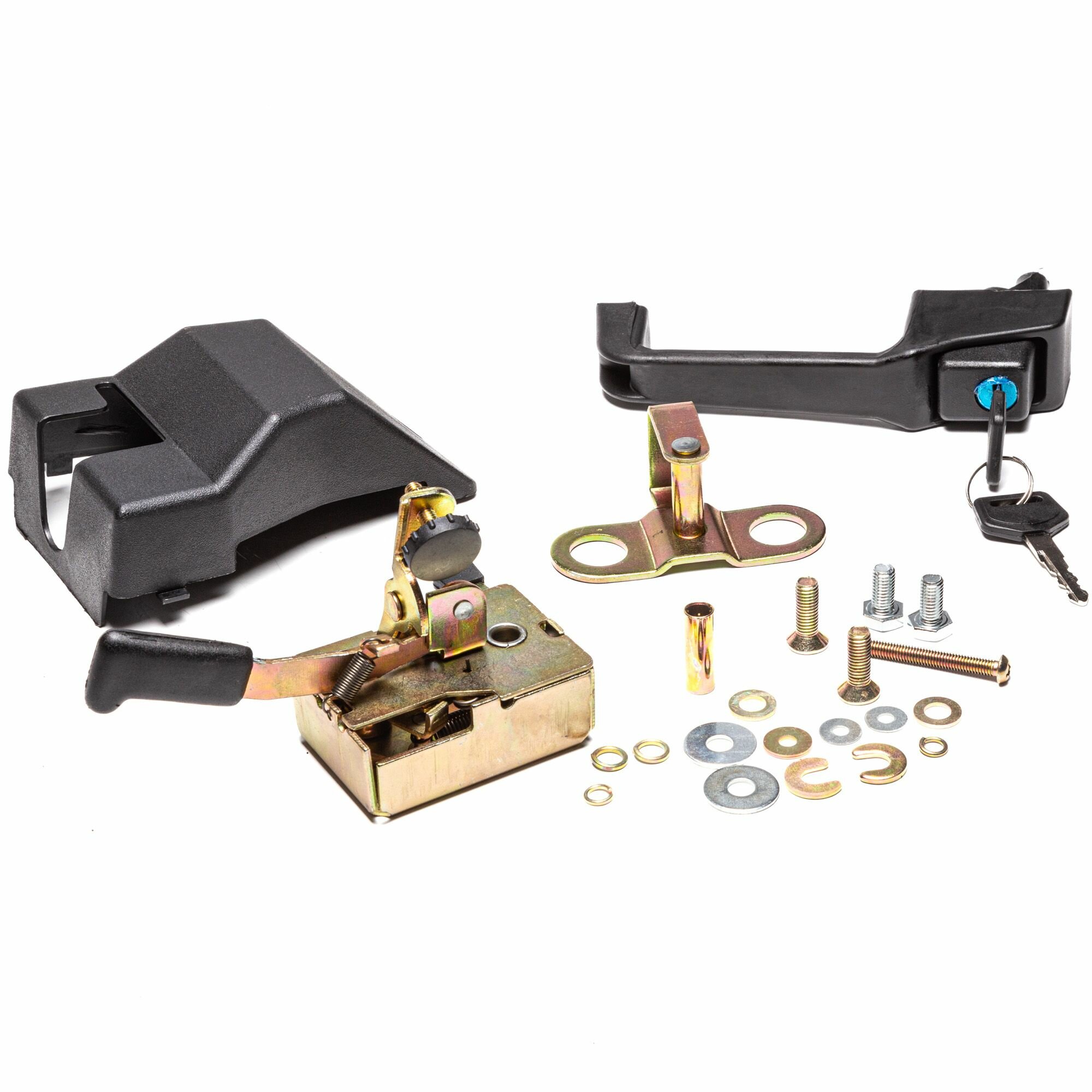 Замок двери МТЗ, левый, в сборе, н/о