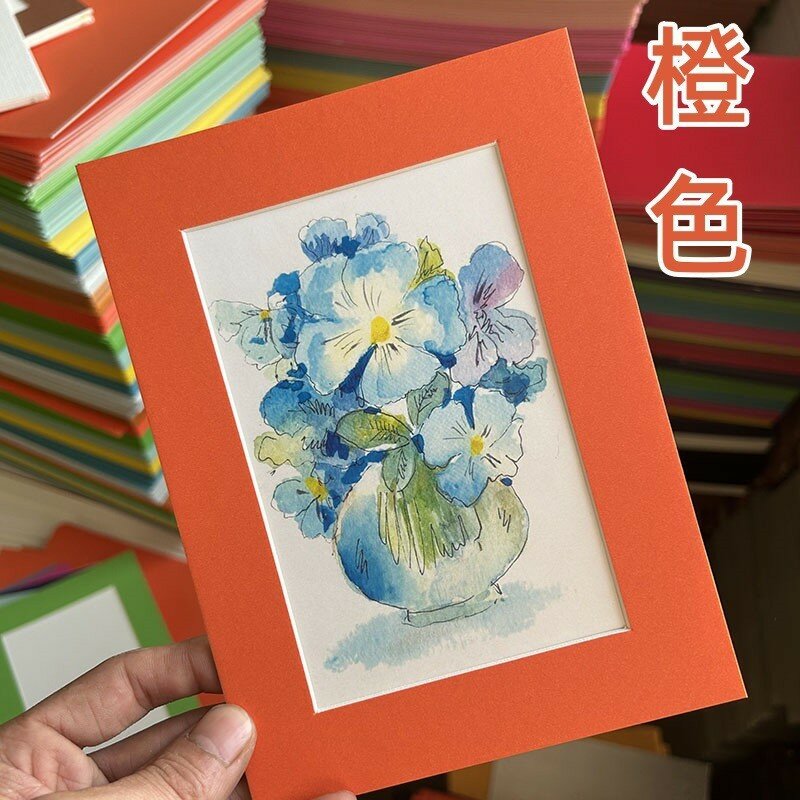 Горячая распродажа10 прямоугольных простых картонных рамок для картин формата A3/A4 для детских рисунков, толщиной 8 дюймов/4 дюйма.