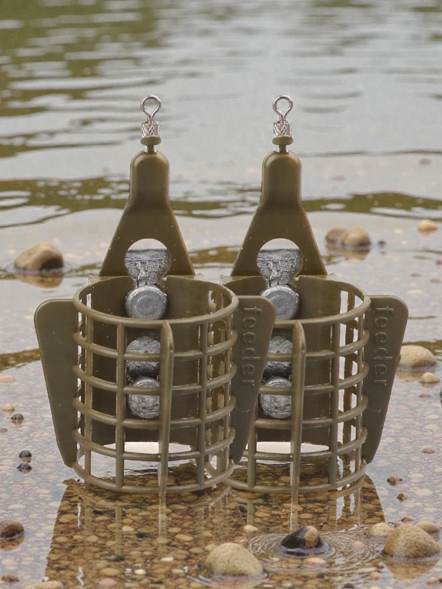 Кормушка рыболовная Mitin Пикер, фидерная, 25 г, набор 2 шт.