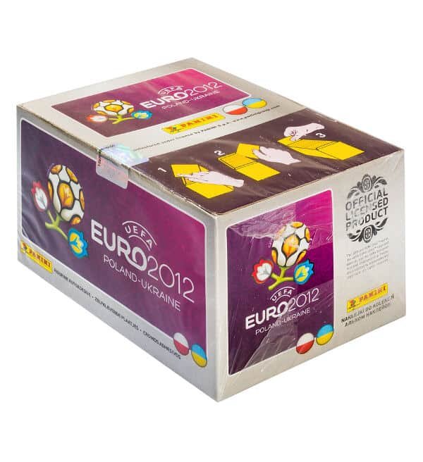 Panini EURO 2012 запечатанный блок 100 пакетов