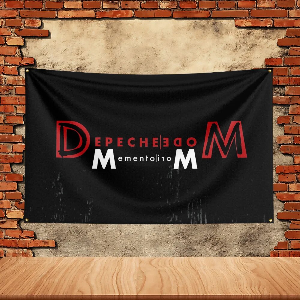 Флаг Depeche Mode, черный, 60x90 см, ZH10695
