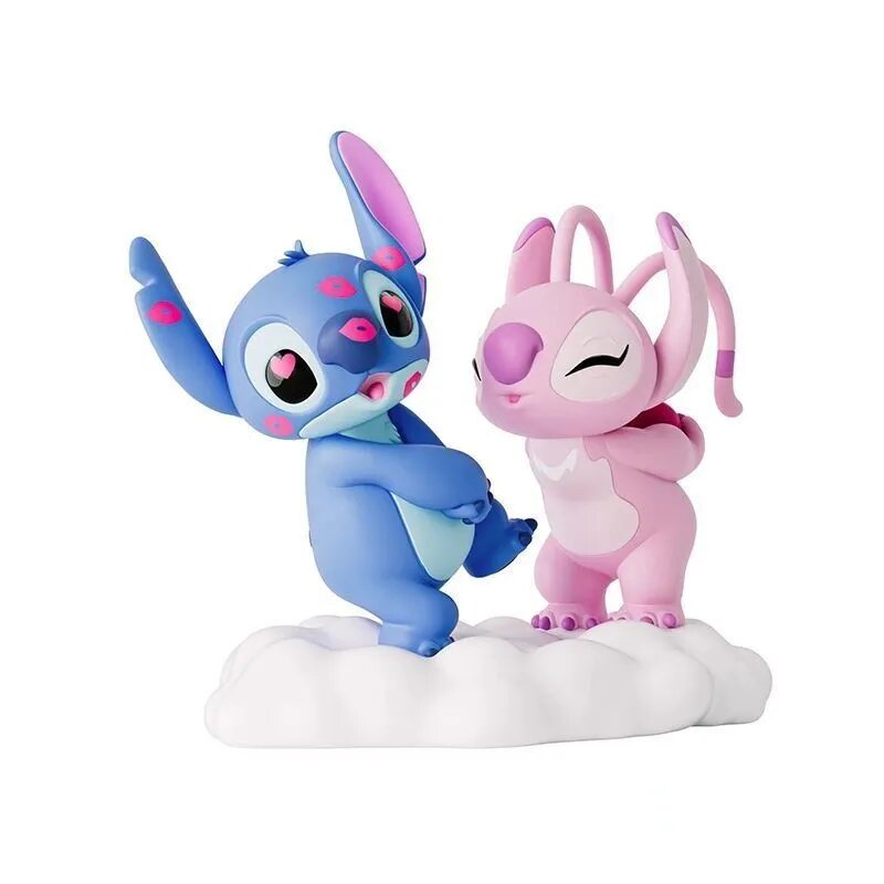 Фигурка Stitch и Angel, коллекционная фигурка из ПВХ, для мальчиков и девочек, для дома, для декора, для подарка — фото 1