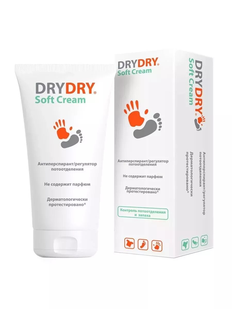 Dry dry soft cream антиперспирант/регулятор потоотдел-1 шт