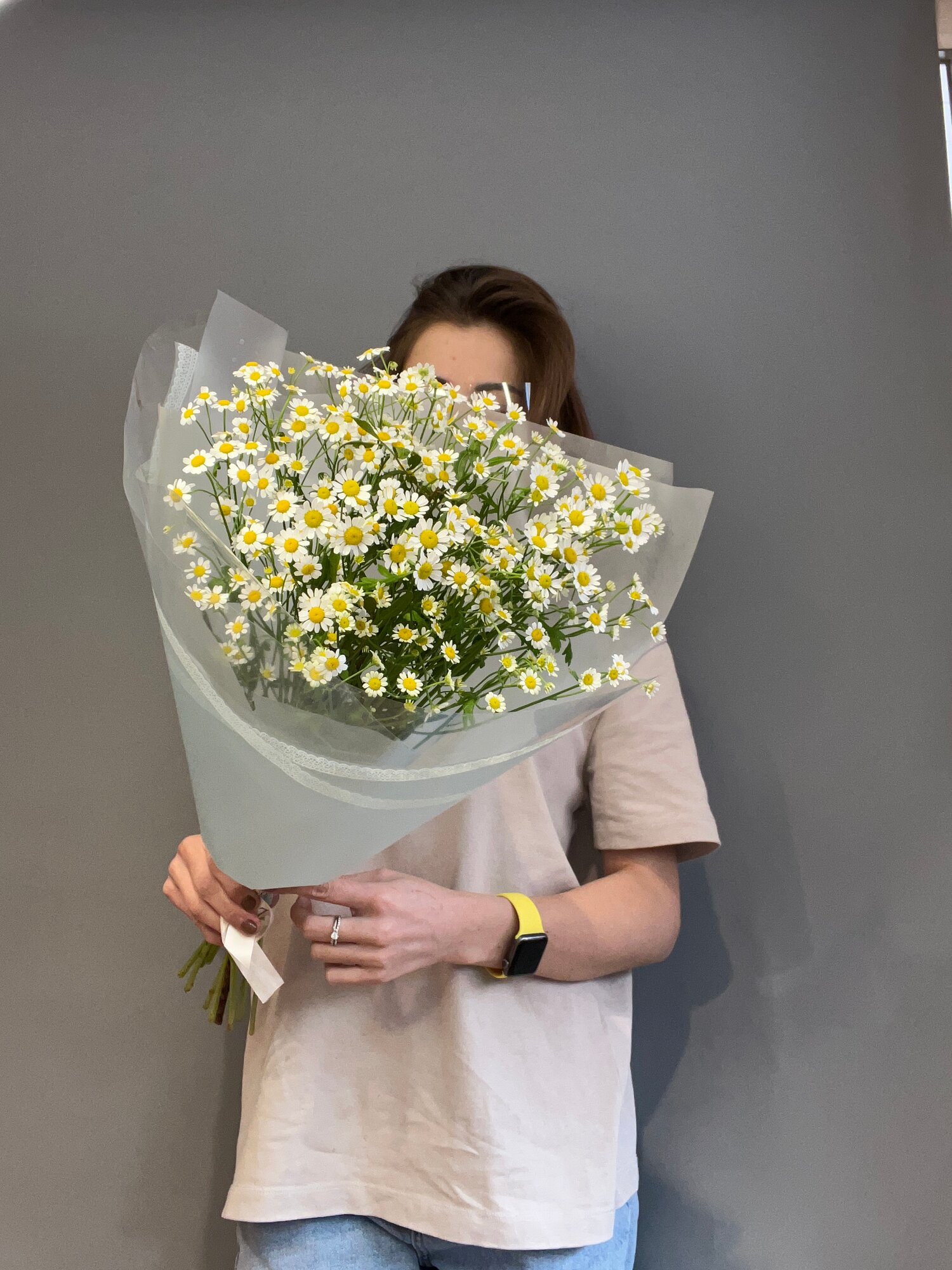 Букет « Летний с ромашками»