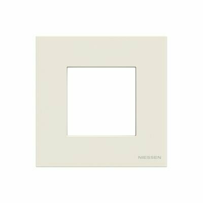 Рамка 1-постовая, 2-модульная, серия Zenit, альпийский белый (N2271 BL) 2CLA227100N1101