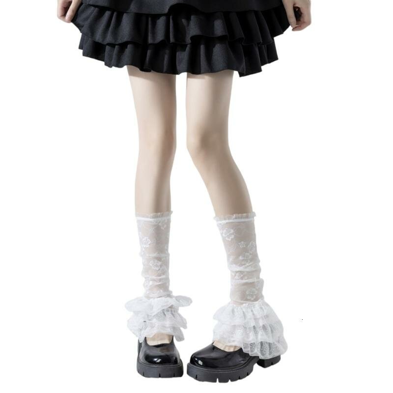 Женские гетры, Белый