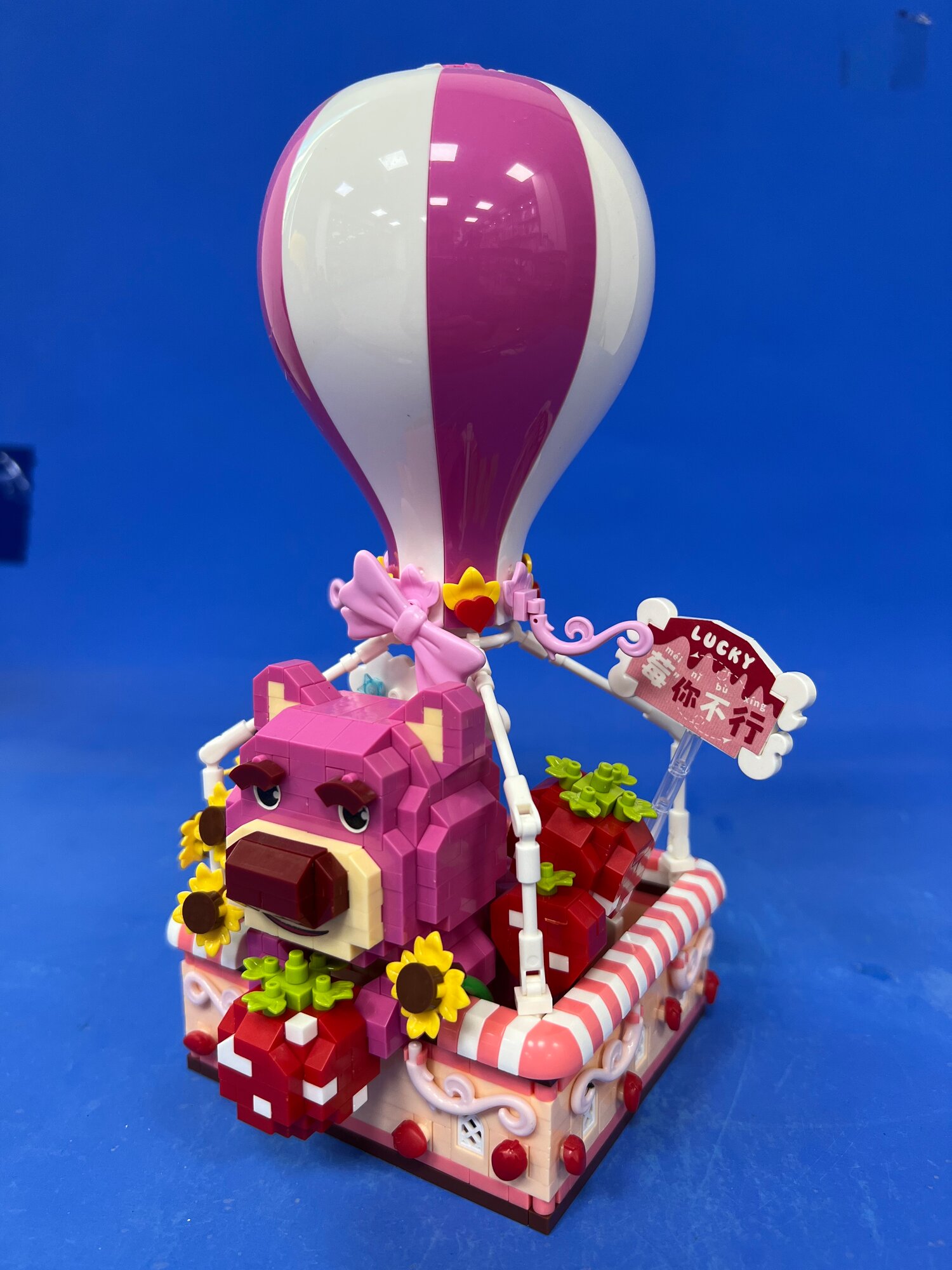 Конструктор 3D Balody Мишка на Воздушном Шаре, мини блоки, 1165 деталей - BA210817