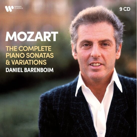 Компакт-диск Warner Music Daniel Barenboiml - Mozart: Complete Piano Sonatas & Variations (9CD) (Box Set)