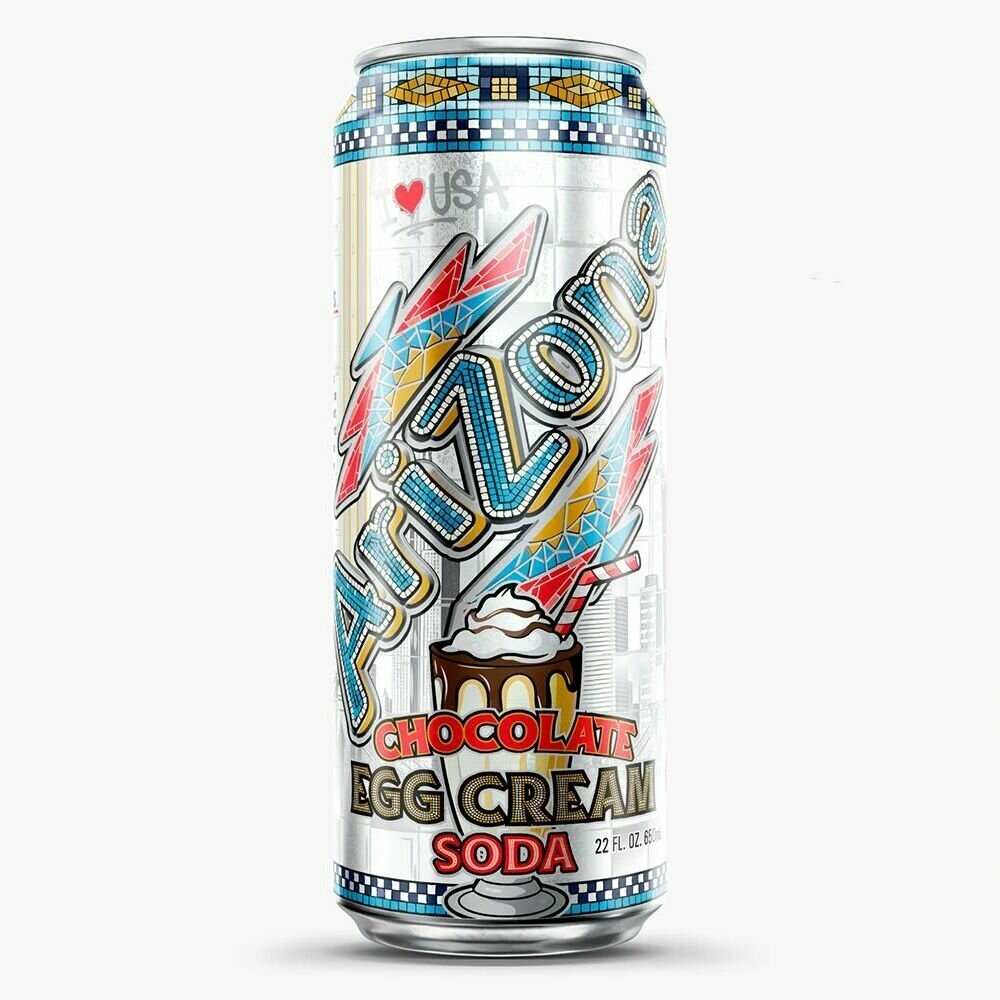 Напиток Arizona Chocolate Egg Cream Soda Аризона Шоколад Крем Сода, 650 мл
