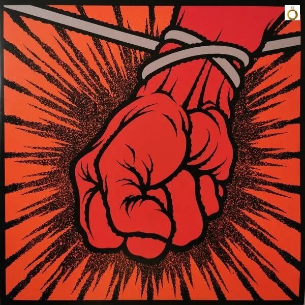 Виниловая пластинка Metallica St. Anger 2003 год LP Зарубежный рок Still Sealed — фото 1
