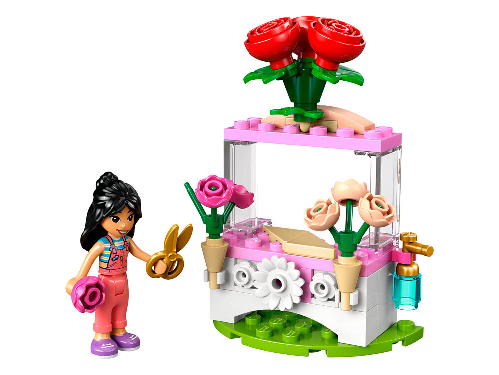 Мини-набор LEGO Уникальные наборы 30721 Мини-набор Цветочная подставка с розами