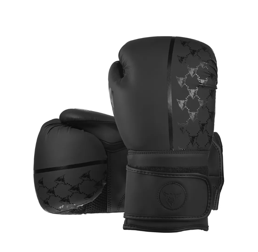Перчатки боксерские OxxFire Amateur, черные (8 OZ)