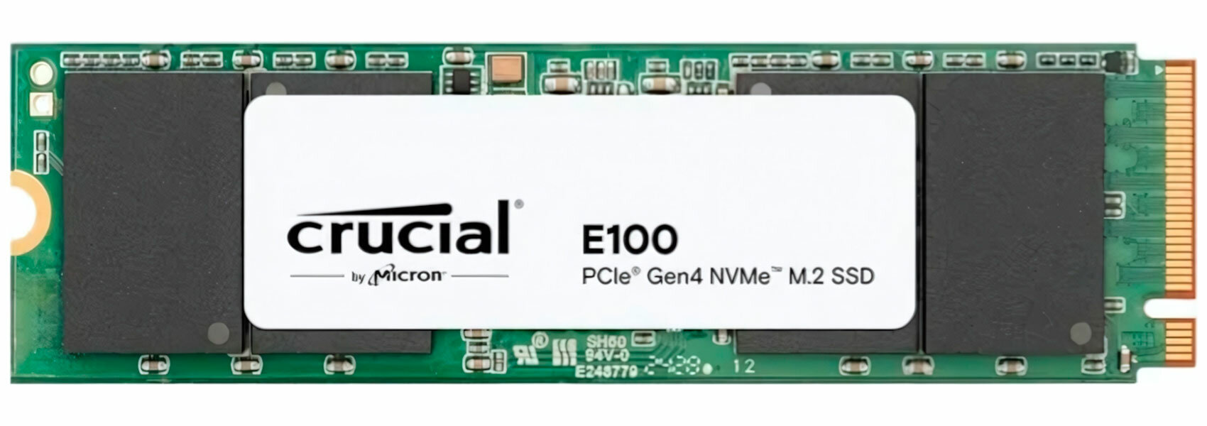 SSD накопитель Crucial M.2 1000GB E100 PCIe (CT1000E100SSD8)