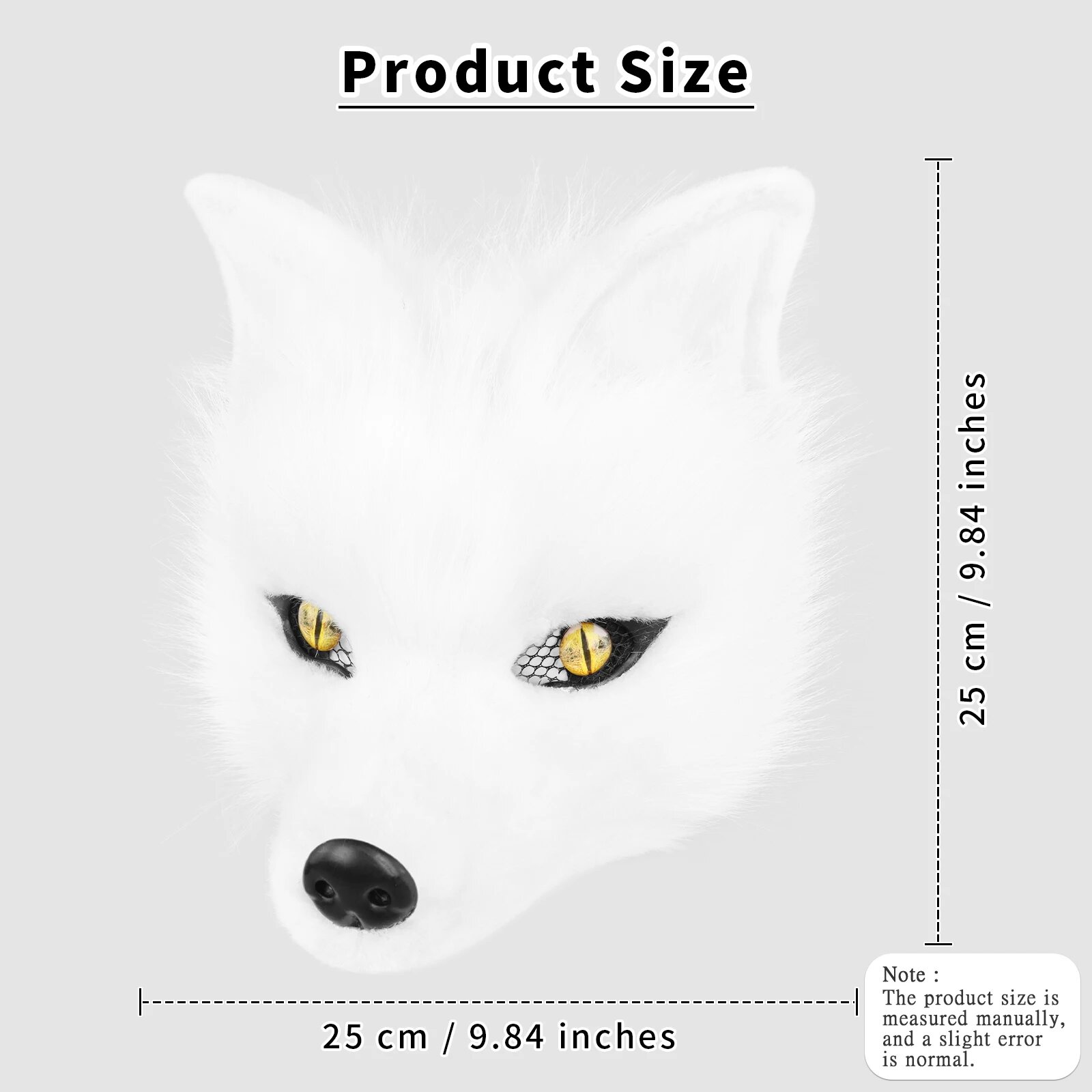 Маска лисы Foxwhite — фото 1