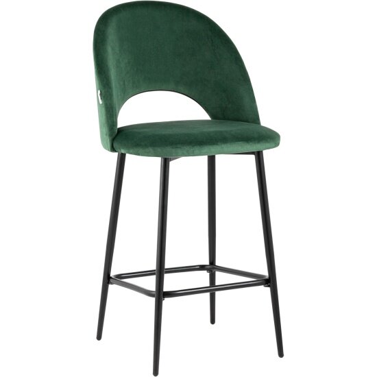 Стул полубарный Stool Group Меган SN велюр зеленый
