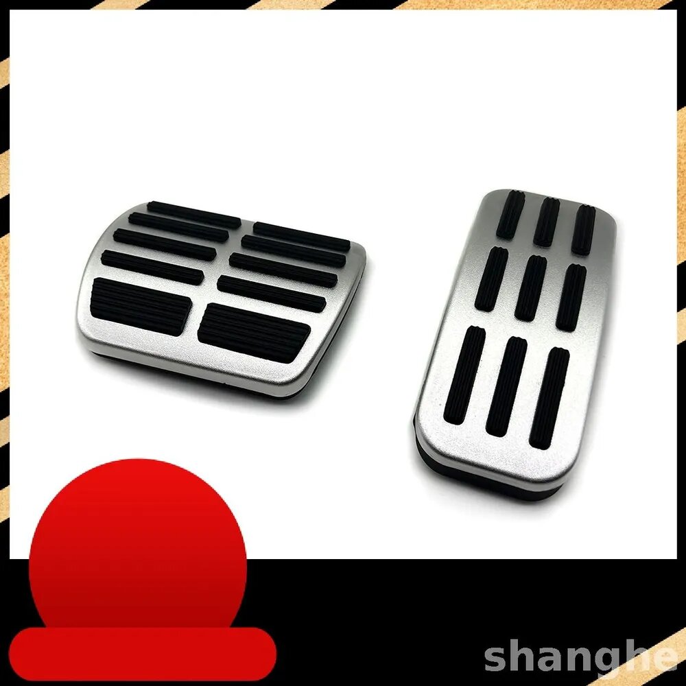 Накладка на автомобиль на педали 2 шт. алюминий для Renault Duster Kaptur Nissan Ter