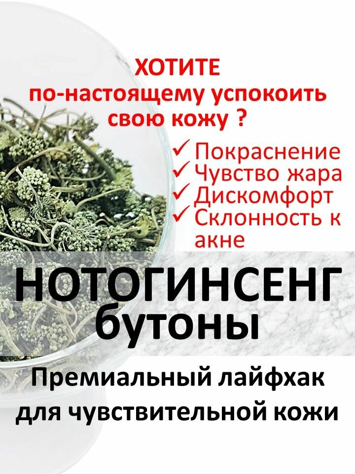 Чай из бутонов Нотогинсенга, 10 грамм