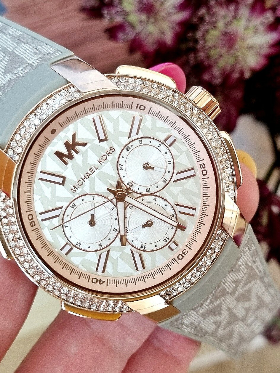 Наручные часы MICHAEL KORS, бежевый — фото 1